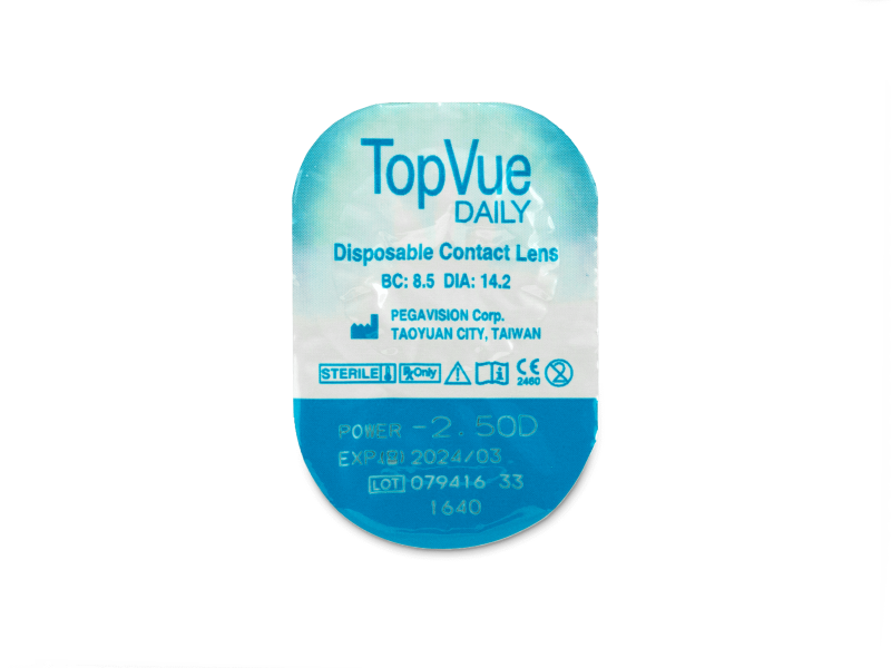 Контактні лінзи TopVue Daily (30 шт.)